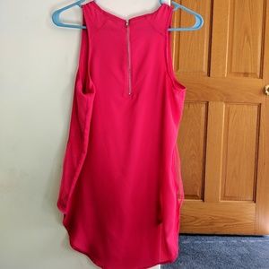 Violet | Tops | Nwt Violet Hot Pink High Low Tank | Poshmark